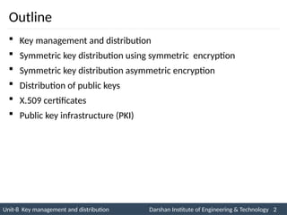 Key management and Distribution in Network security.ppt