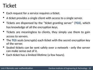 Remote User Authentication ,Symmetric, Asymmetric and Kerberos.ppt