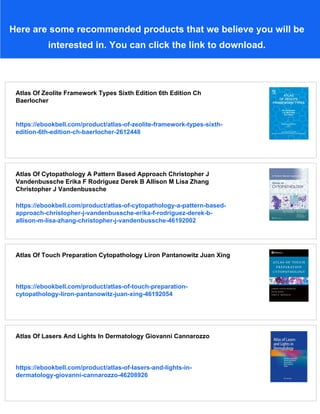 Atlas Of Zeolite Framework Types Ch Baerlocher Wm Meier And Dh Olson ...