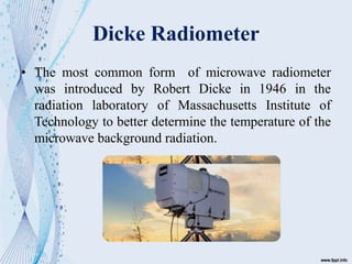 Remote sensing & Radiometers Systems | PPTX