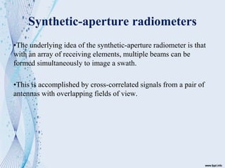 Remote sensing & Radiometers Systems | PPTX