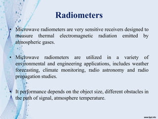 Remote sensing & Radiometers Systems | PPTX