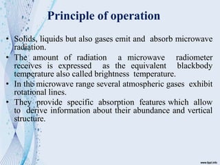 Remote sensing & Radiometers Systems | PPTX