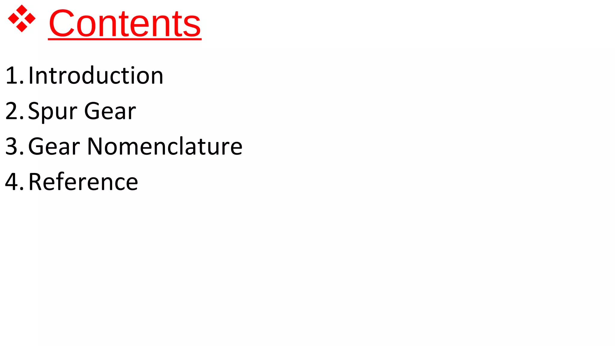 Terminology Of Spur Gear | PPT