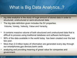 big data analytics in mobile cellular network | PPT