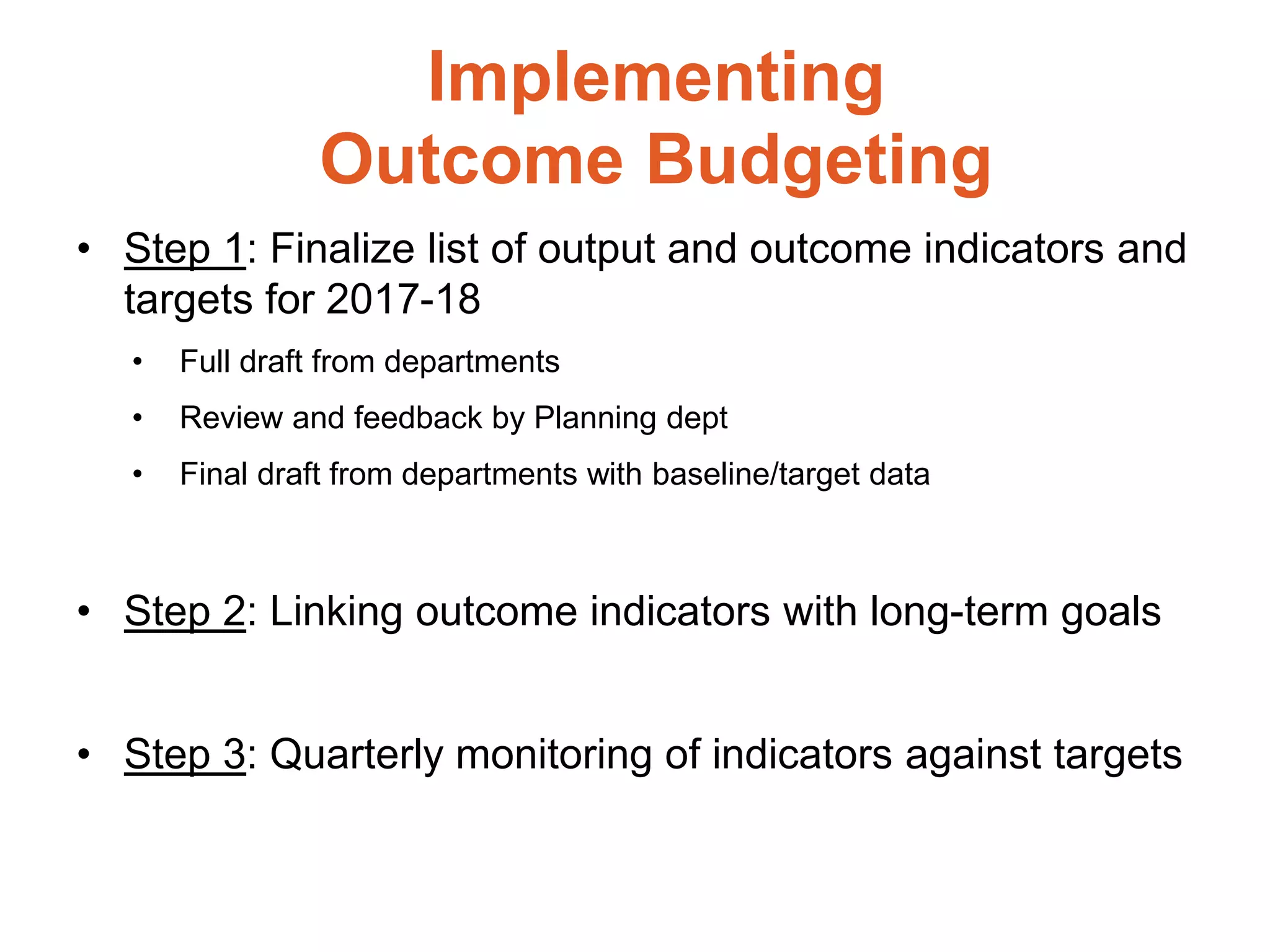 Implementing Outcome Budget_Key Concepts_20Feb | PPTX