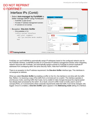 Fortinet Fortigate Security Study Guide V70 Fortinet | PDF