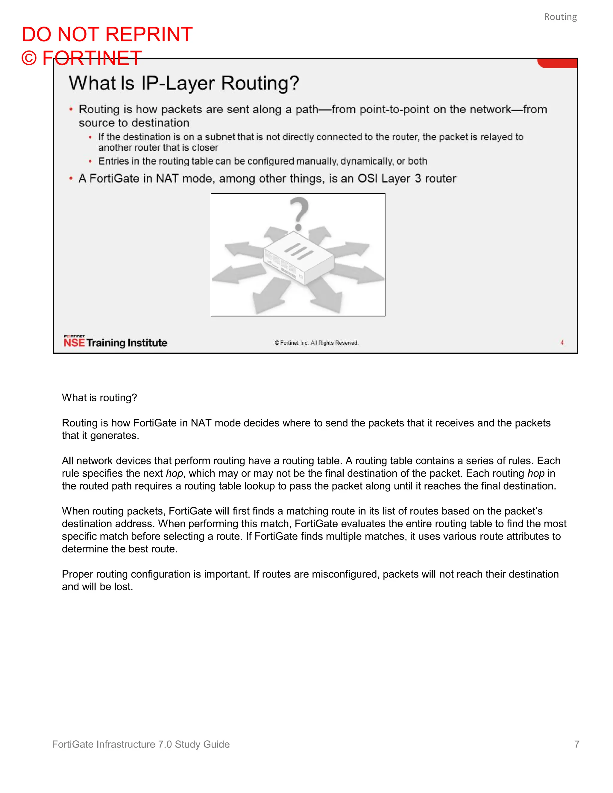 Fortigate Infrastructure Study Guide V70 Fortinet | PDF