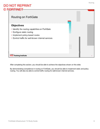 Fortigate Infrastructure Study Guide V70 Fortinet | PDF