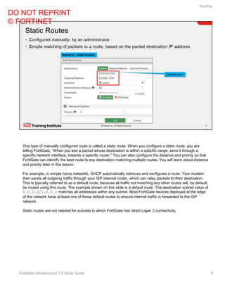 Fortigate Infrastructure Study Guide V70 Fortinet | PDF