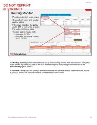 Fortigate Infrastructure Study Guide V70 Fortinet | PDF