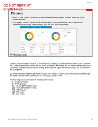 Fortigate Infrastructure Study Guide V70 Fortinet | PDF