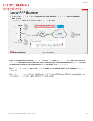 Fortigate Infrastructure Study Guide V70 Fortinet | PDF