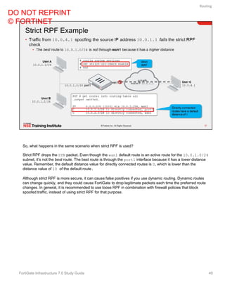 Fortigate Infrastructure Study Guide V70 Fortinet | PDF