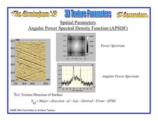 surface texture parameters 3d parameters | PPT | Free Download