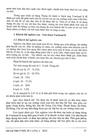 vineland danh gia tam ly tre | PDF