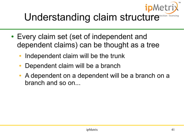 Patent Specification Drafting Series: Claim Drafting & Analysis, By ...