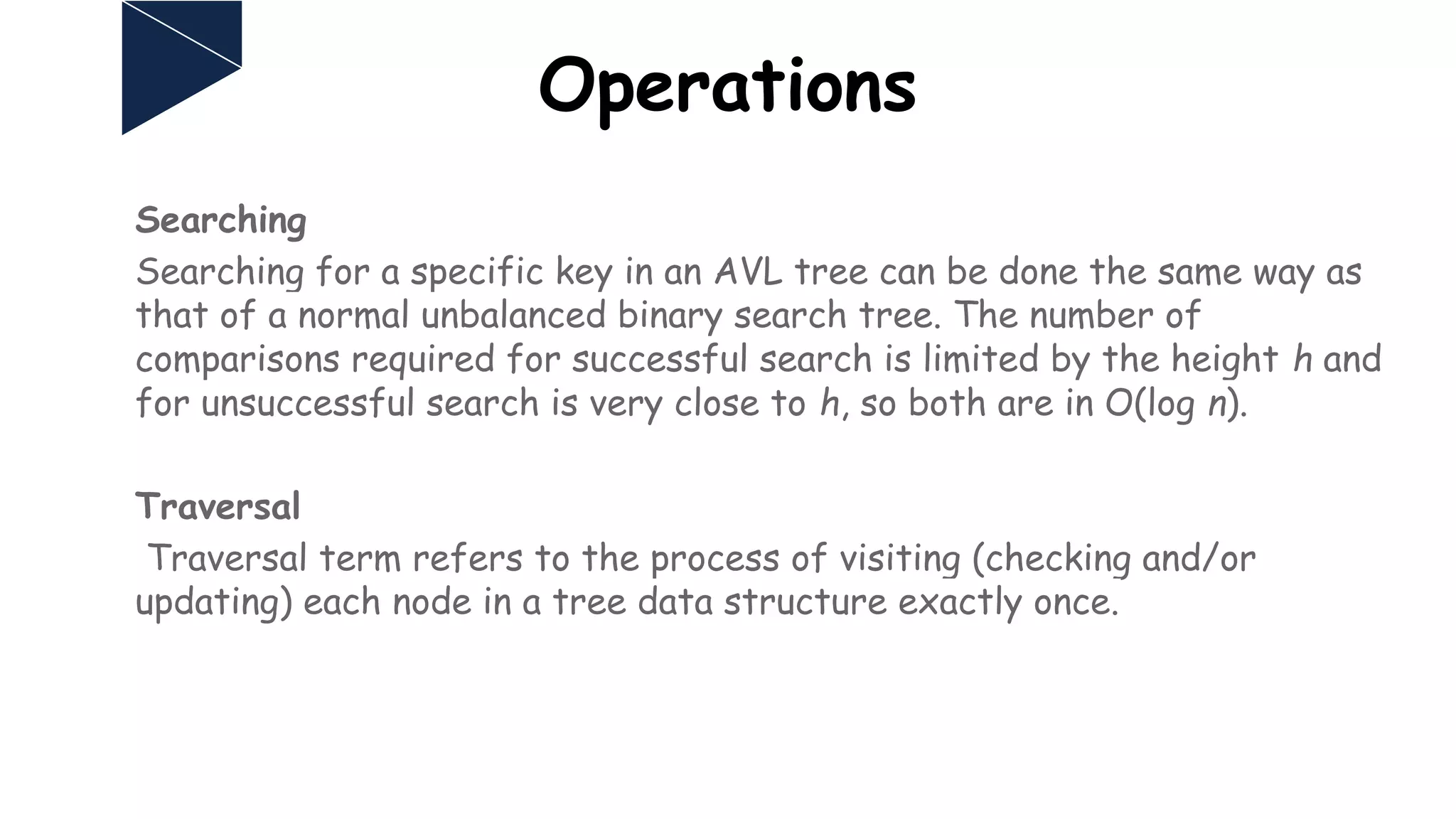 AVL tree ( Balanced Binary Search Tree)-Data Structure | PPT AVL tree ( Balanced Binary Search Tree)-Data Structure | PPT