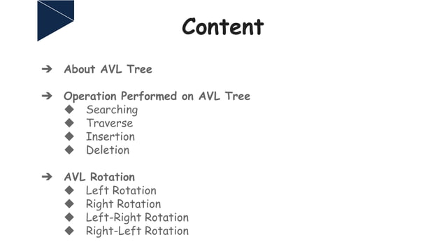 AVL tree ( Balanced Binary Search Tree)-Data Structure | PPT