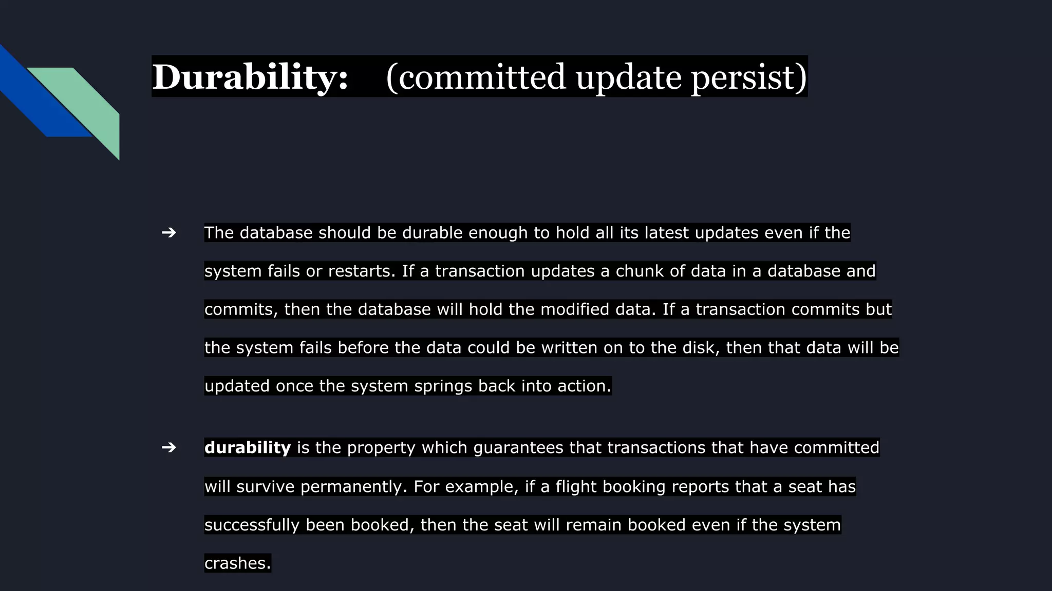 Transaction Properties(ACID Properties) | PDF