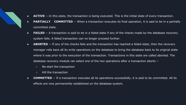 Transaction Properties(ACID Properties) | PDF | Databases | Computer Software and Applications