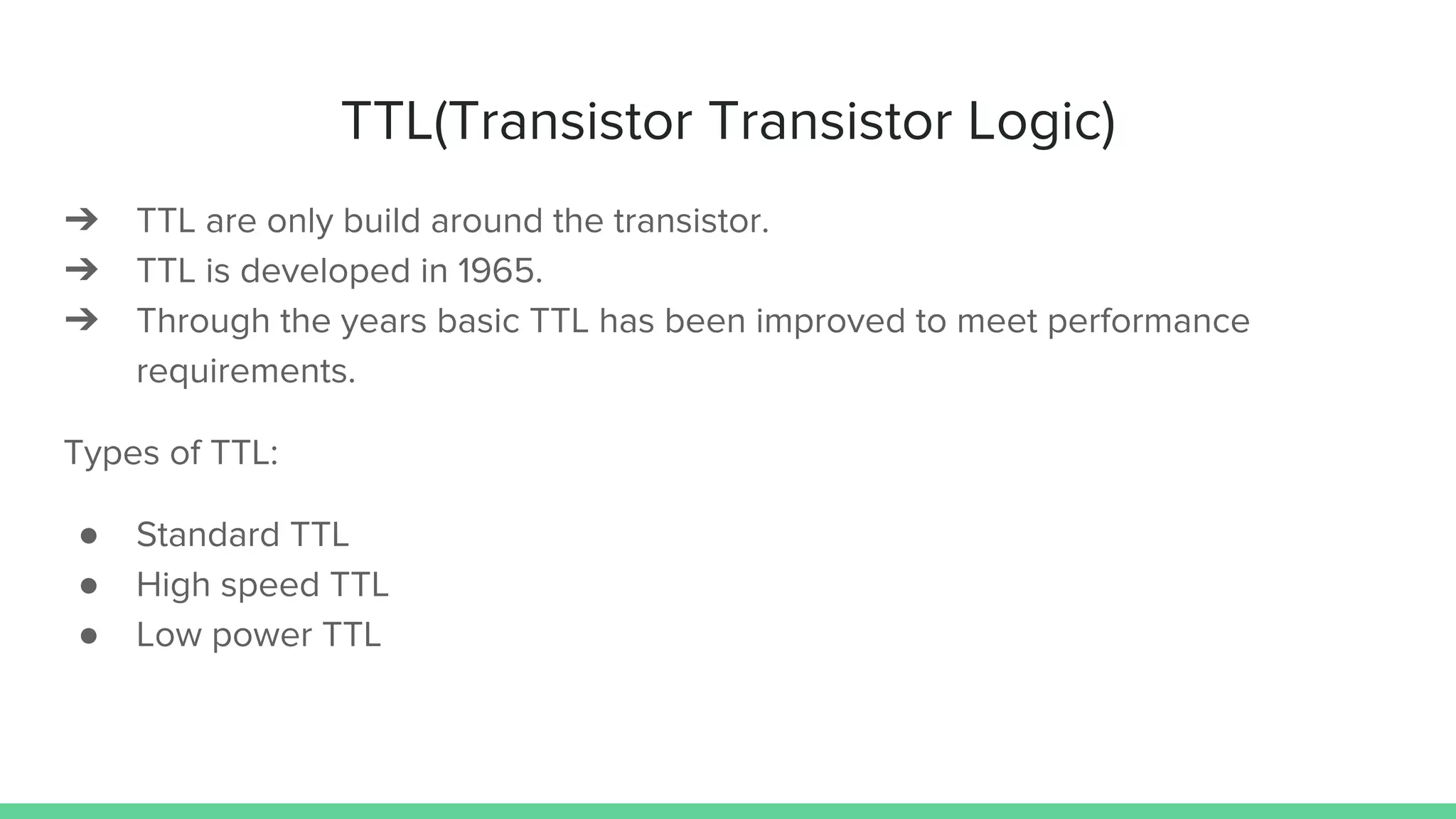 Logic Families ( Digital Electronics ) | PDF