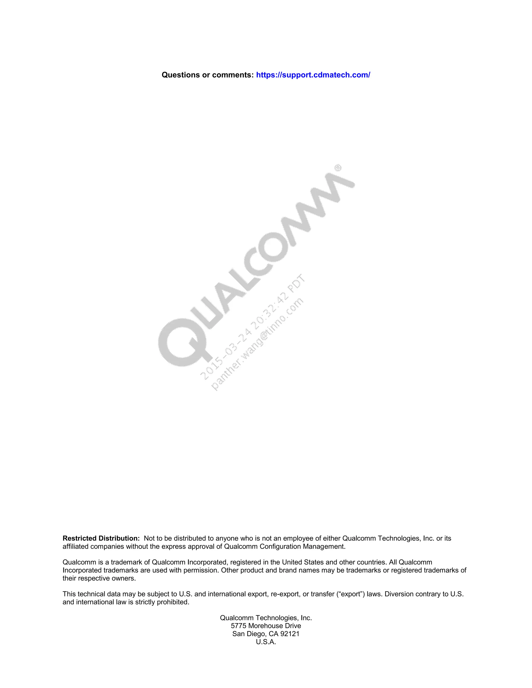 Qualcomm Createpoint User Guide 80nc1932 Rev L Qualcomm Technologies ...