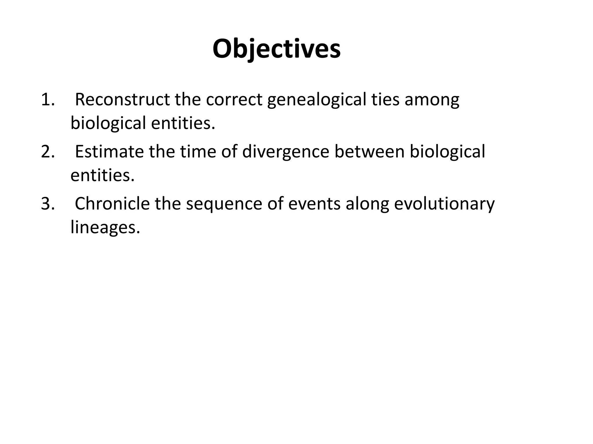Molecular basis of evolution and softwares used in phylogenetic tree ...
