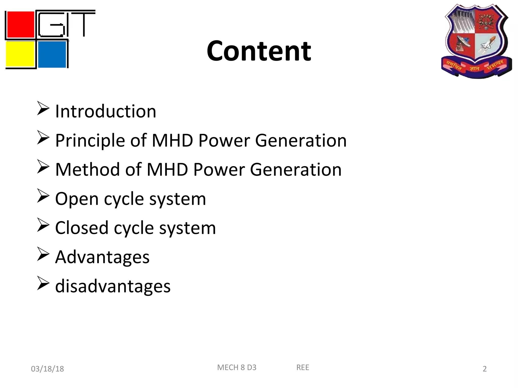 MHD Power generation | PPT