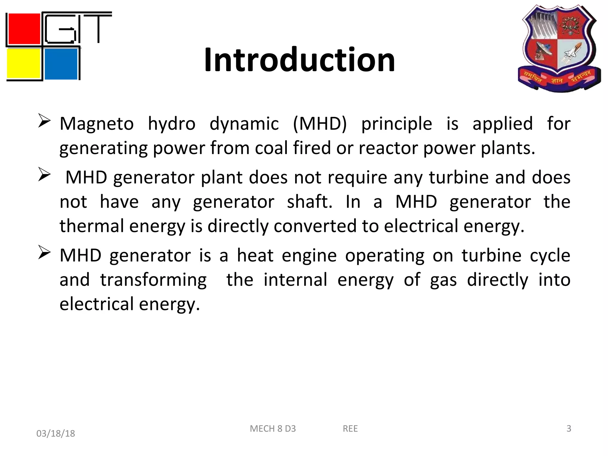 MHD Power generation | PPT