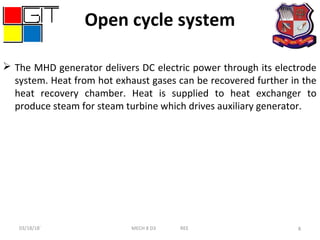 MHD Power generation | PPT