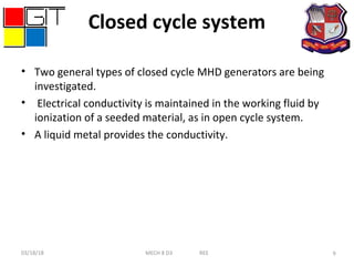 MHD Power generation | PPT
