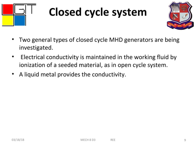 MHD Power generation | PPT