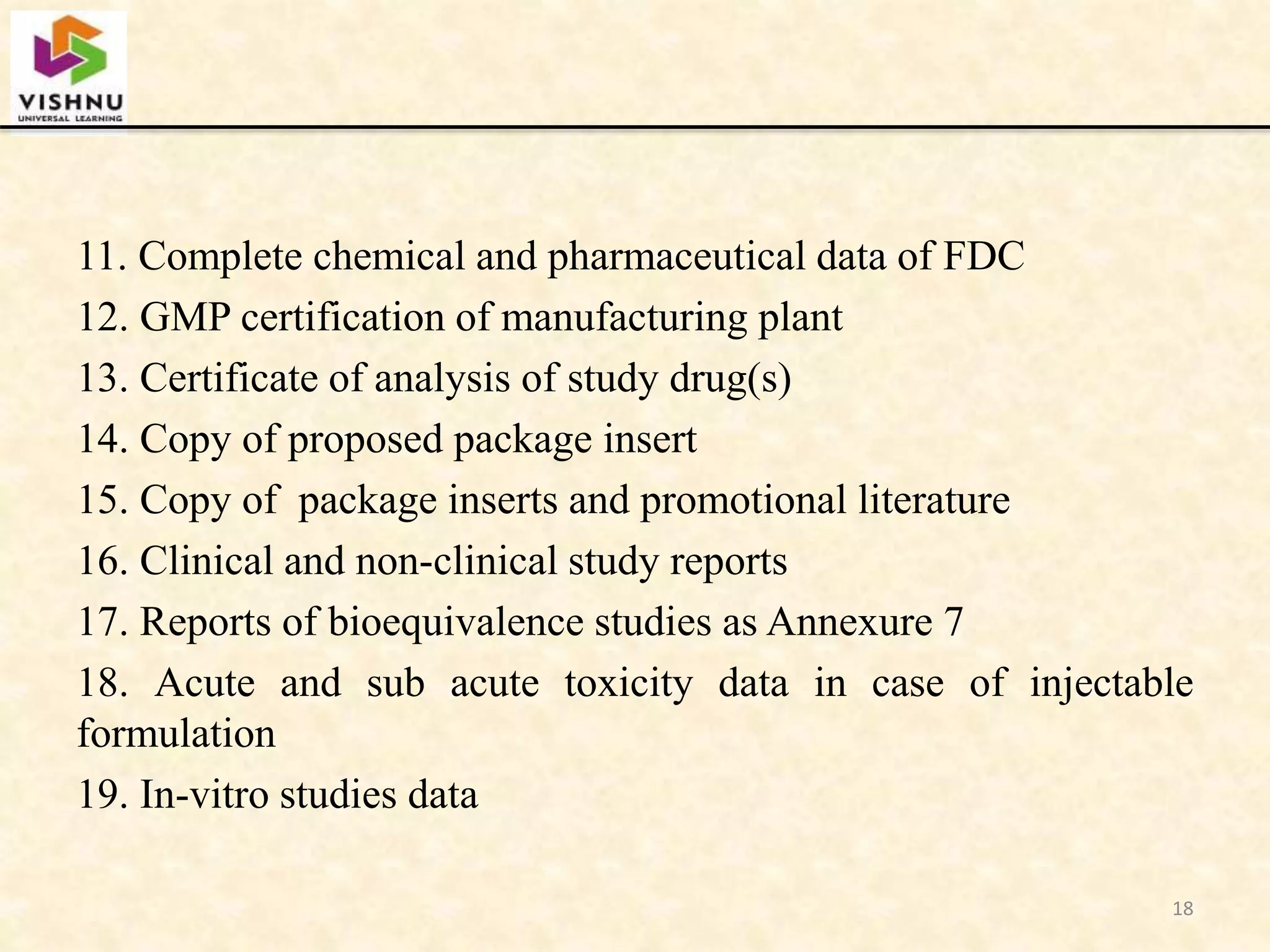 AN OVERVIEW ON FIXED DOSE COMBINATIONS AND ITS REGULATIONS IN INDIA | PPTX