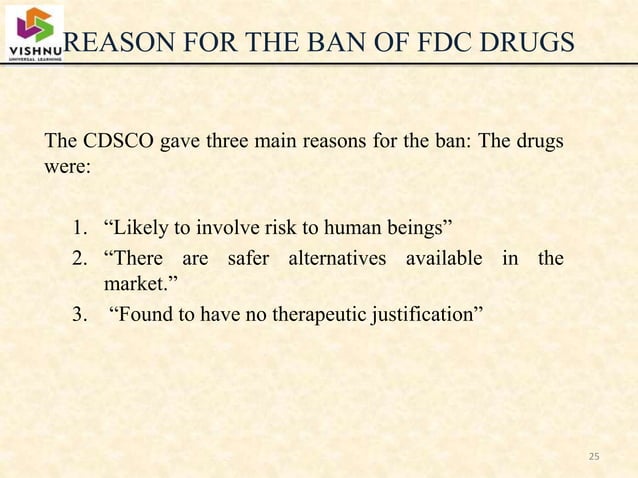 AN OVERVIEW ON FIXED DOSE COMBINATIONS AND ITS REGULATIONS IN INDIA | PPTX