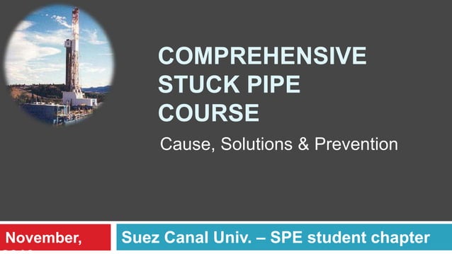 Comprehensive-Stuck-Pipe course drilling.pptx | Geology | Science