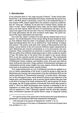 Babylonian And Assyrian Text Commentaries Origins Of Interpretation 5 ...