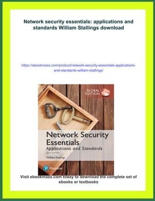 Network security essentials: applications and standards William ...