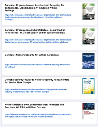 Network security essentials: applications and standards William ...