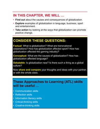 Individual And Societies For The Ib Myp 2 Myp By Concept Paul Grace | PDF