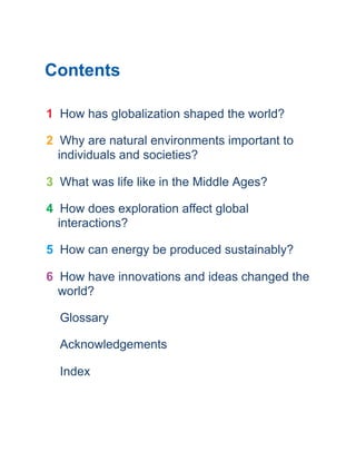 Individual And Societies For The Ib Myp 2 Myp By Concept Paul Grace | PDF