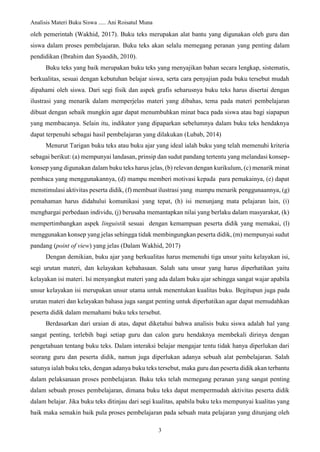 analisis materi | PDF