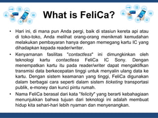 overview sony felica | PDF