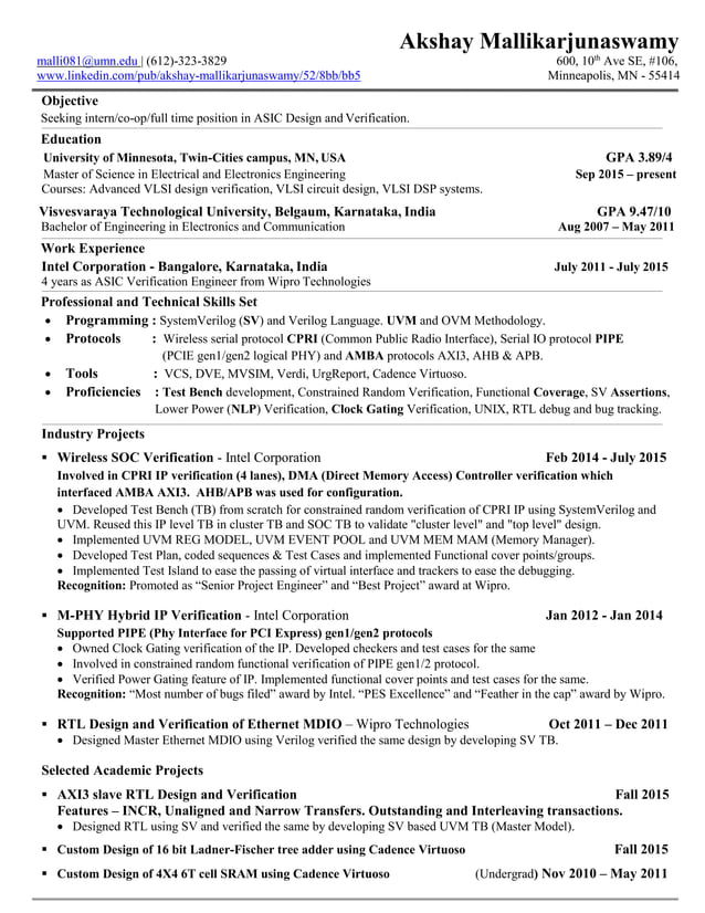 AKSHAY_MALLIKARJUNASWAMY_RESUME | PDF | Computing | Technology & Computing
