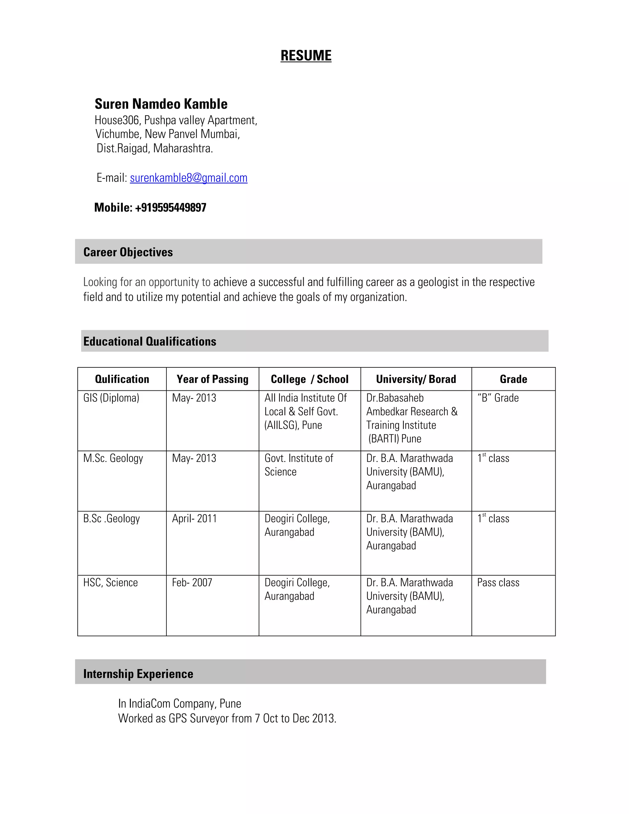 new resume-edit (1) | PDF