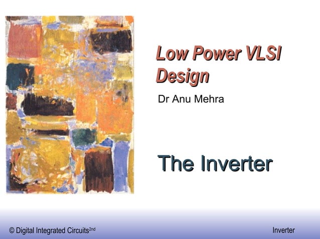 Low Power Design - PPT 1 | PPT