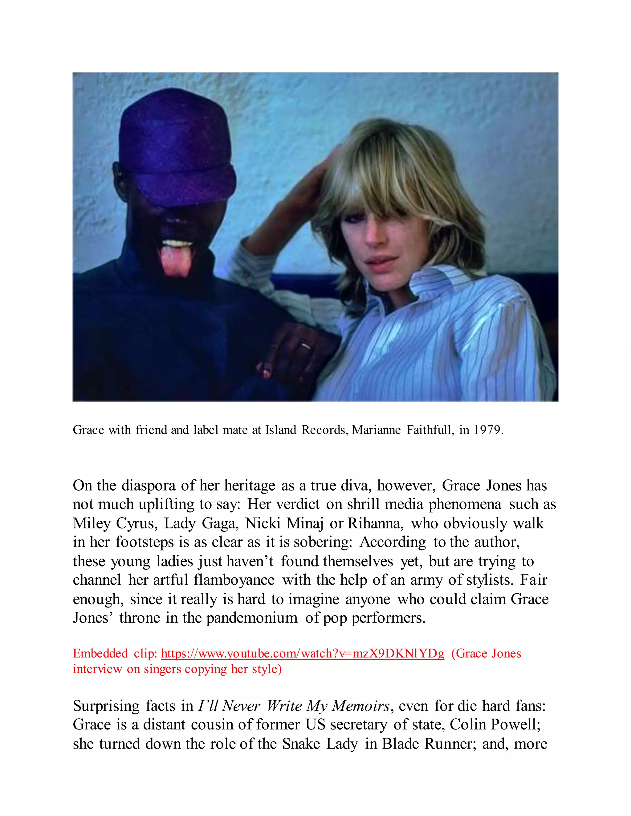 Grace Jones_Memoirs | DOCX