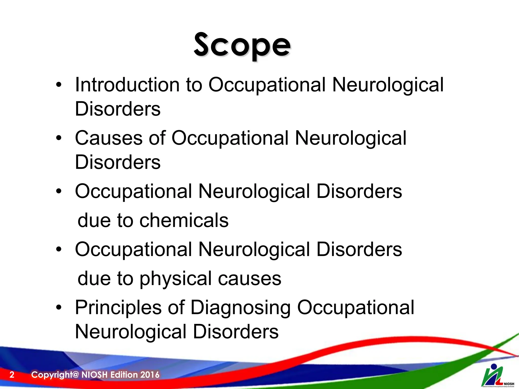 Neurological Disorders that are occupation related | PDF