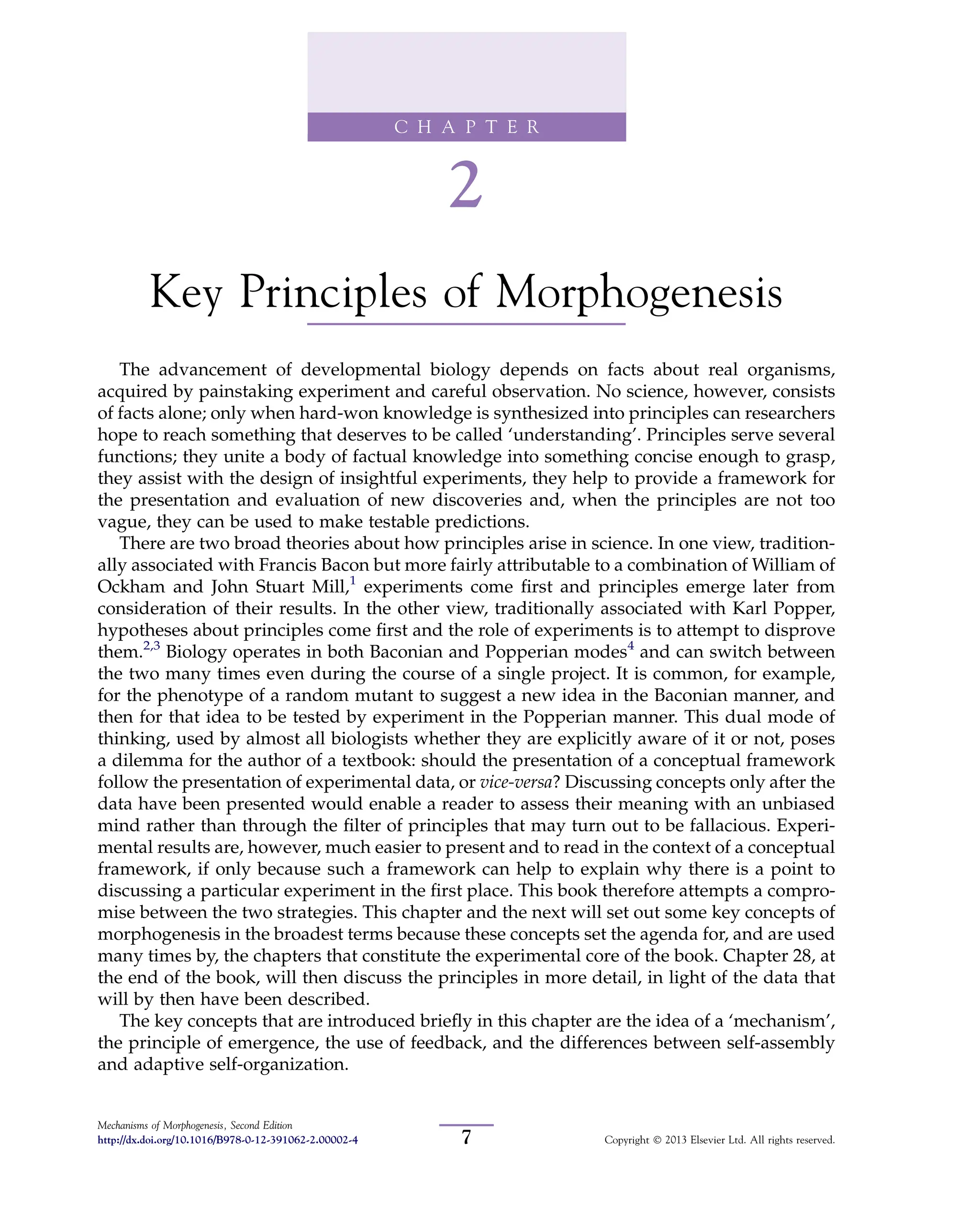 Mechanisms of Morphogenesis 2nd Edition Jamie A. Davies | PDF