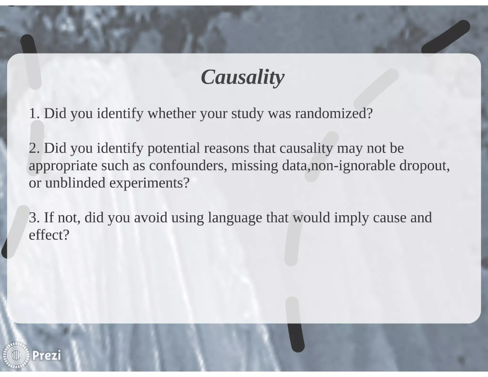 the elements of data analytic style checklisti | PPT